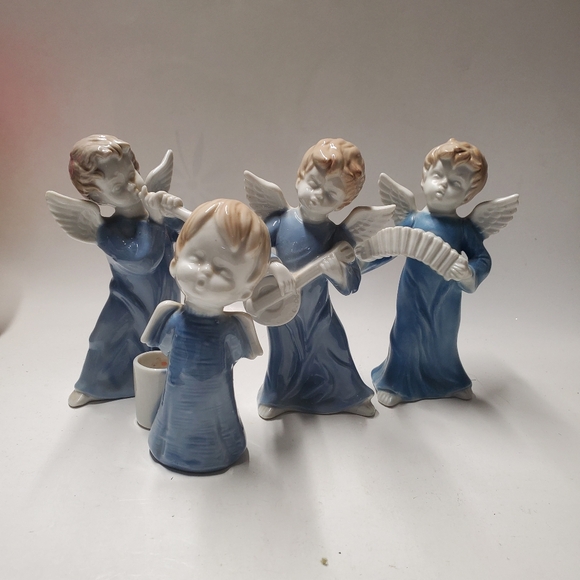 CCCC Japan | Holiday | 4 Angels Playing Musical Instruments Angel ...